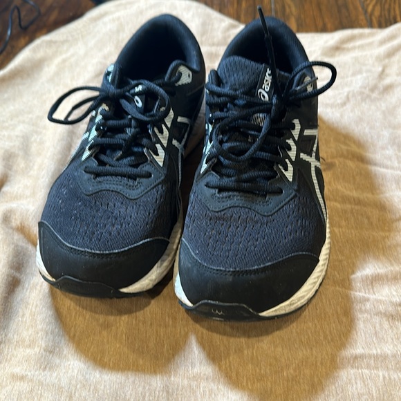 Asics | Shoes | Asics Black Running Shoe | Poshmark